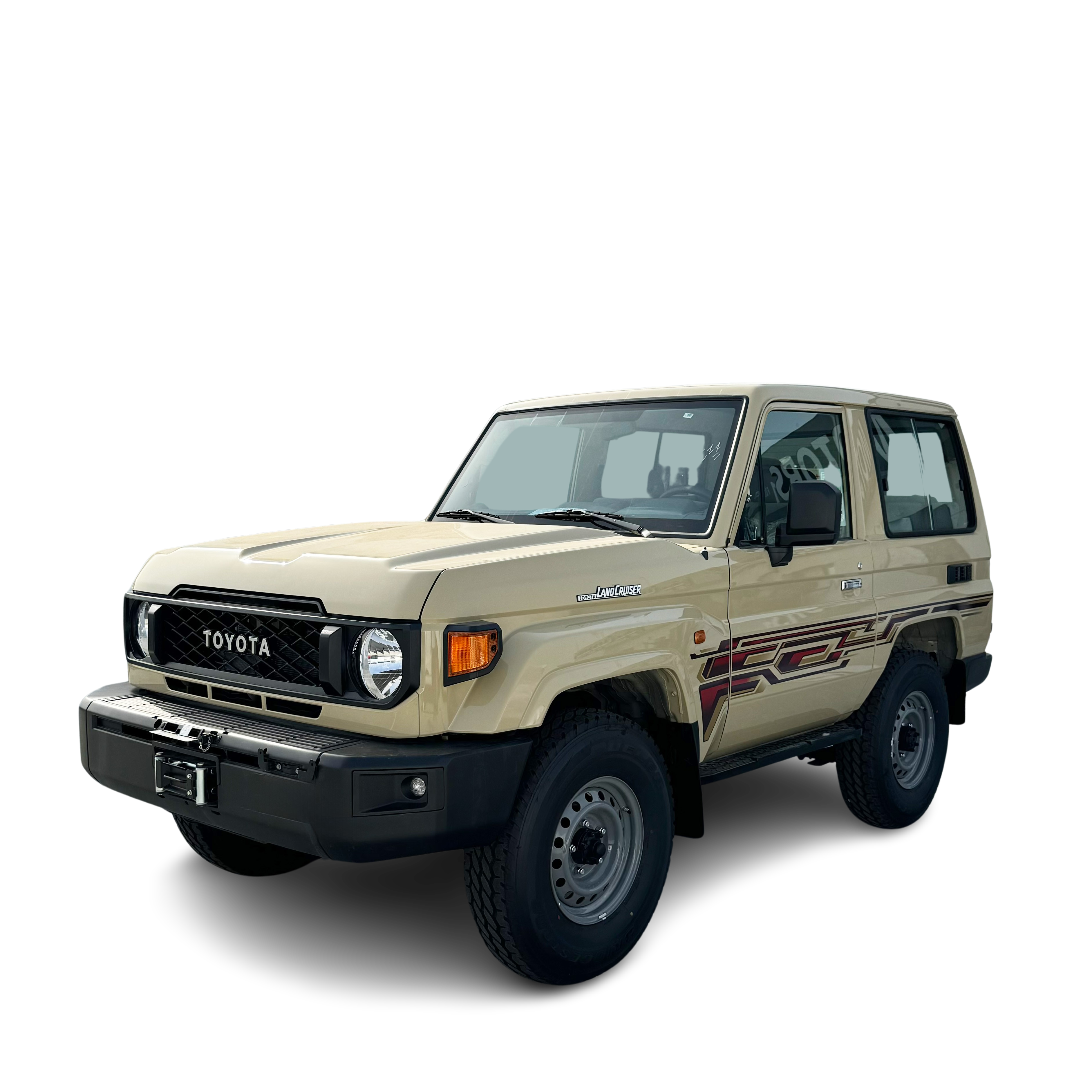 TOYOTA LAND CRUISER GRJ71 4.0L SW WINCH MID M/T PTR 2024 – SOLA MOTORS